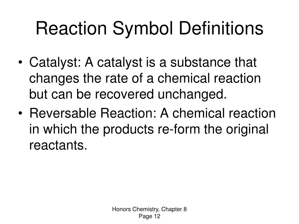 PPT - Chapter 8 – Chemical Equations and Reactions PowerPoint ...