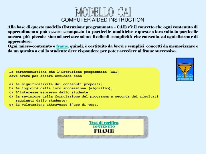 PPT - MODELLO CAI PowerPoint Presentation, free download - ID:3559930