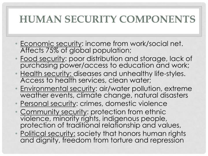 PPT - HUMAN SECURITY AND RESPONSIBILITY TO PROTECT PowerPoint ...