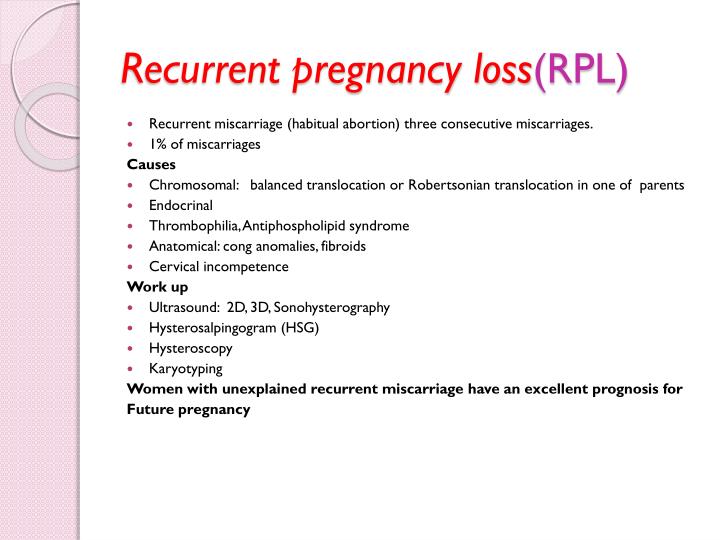 PPT - Miscarriage PowerPoint Presentation - ID:3560653
