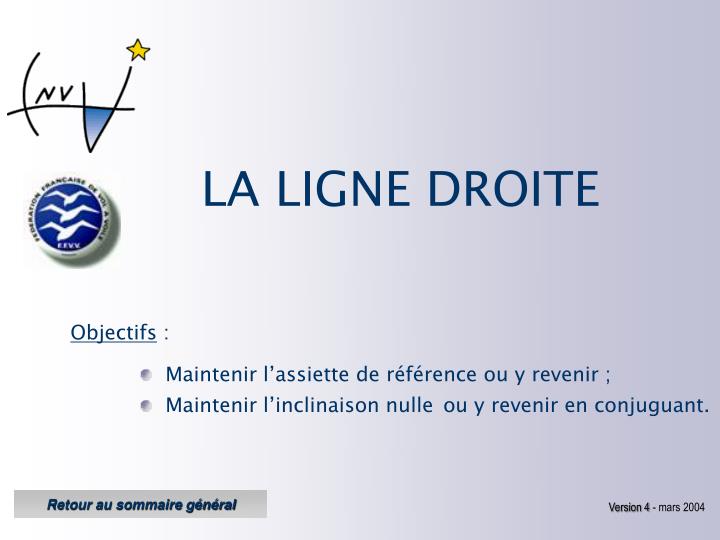 PPT - LA LIGNE DROITE PowerPoint Presentation, free download - ID:3560821