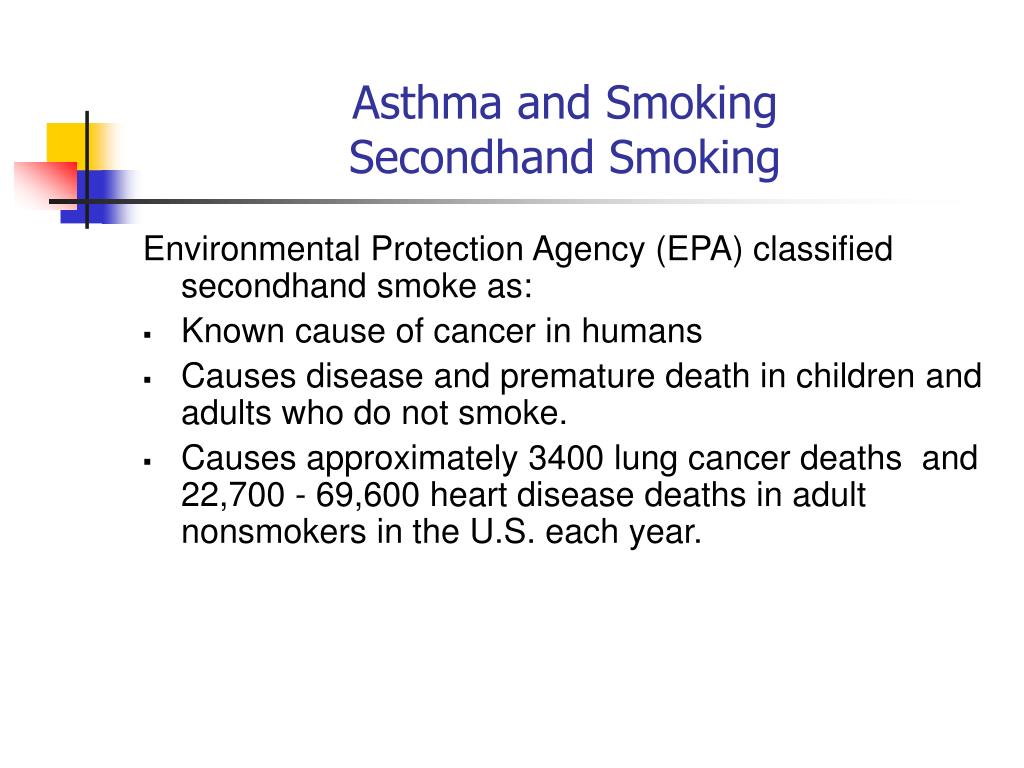 Ppt Asthma And Smoking Powerpoint Presentation Free Download Id