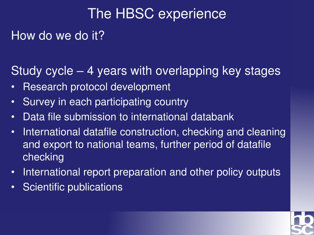 PPT - Professor Candace Currie HBSC International Coordinator ...