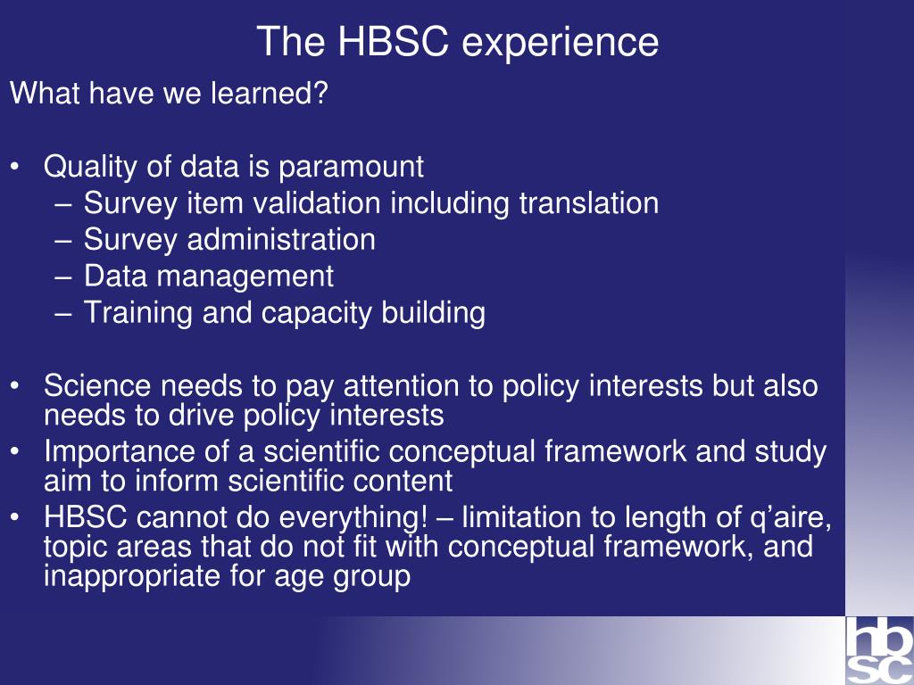 PPT - Professor Candace Currie HBSC International Coordinator ...