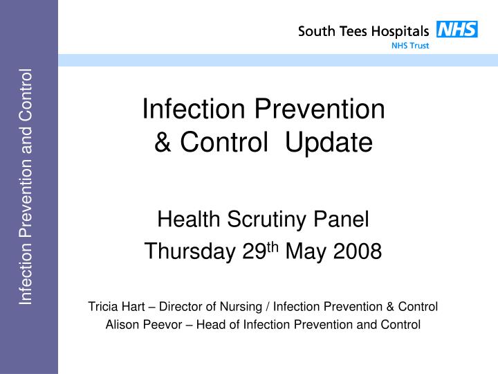 PPT - Infection Prevention & Control Update PowerPoint Presentation ...