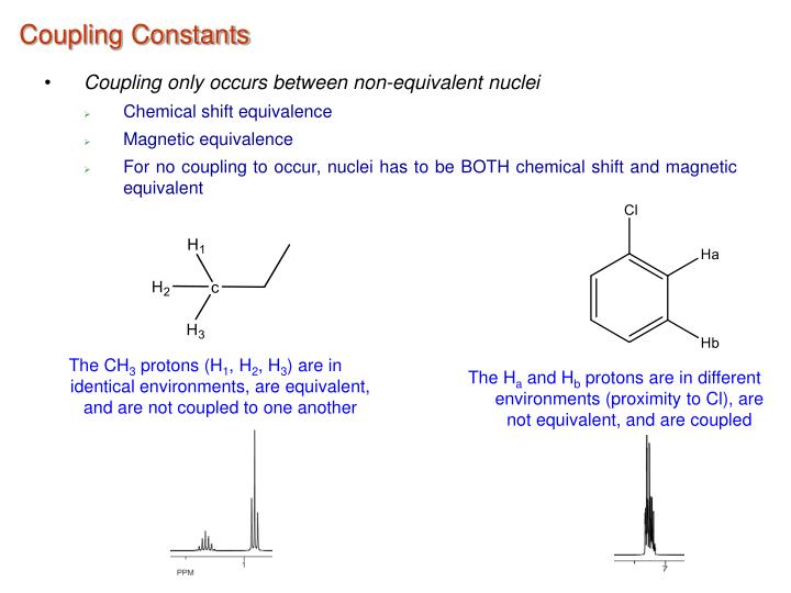 PPT - Coupling Constants (J) PowerPoint Presentation - ID:3561615