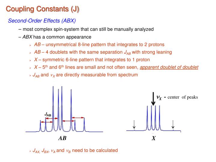 PPT - Coupling Constants (J) PowerPoint Presentation - ID:3561615