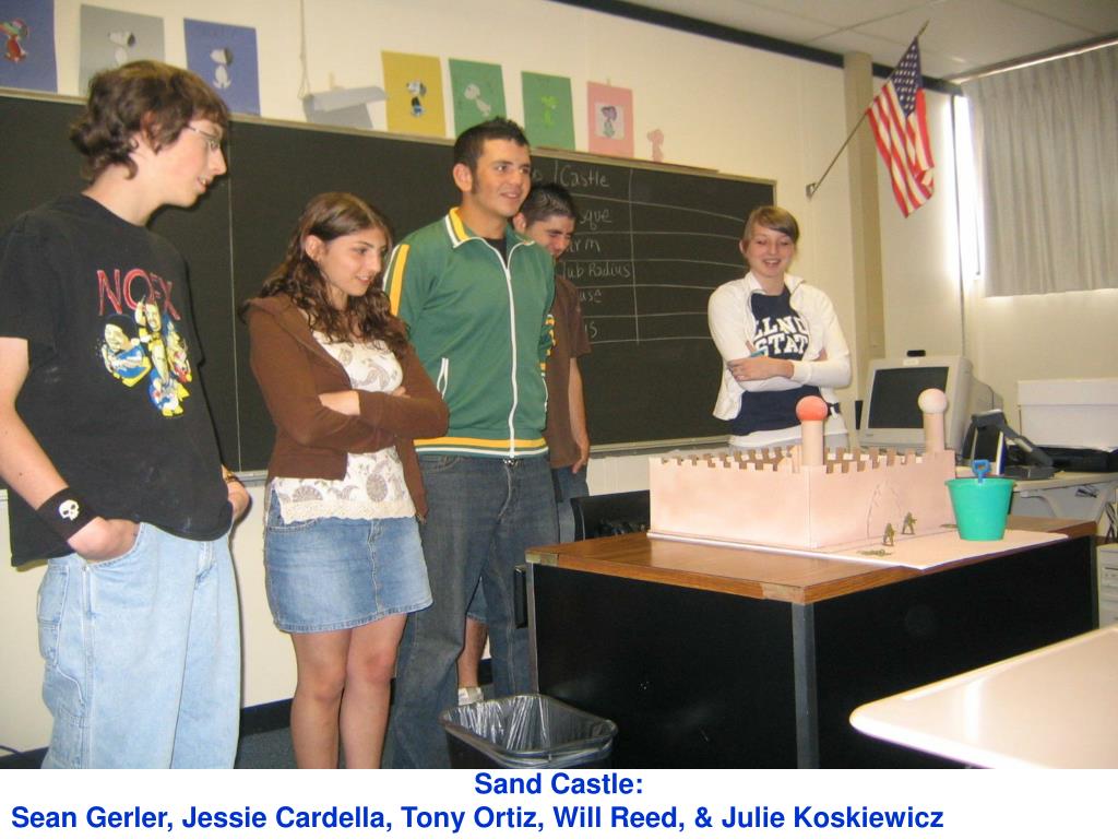 PPT - Sand Castle: Sean Gerler, Jessie Cardella, Tony Ortiz, Will Reed ...