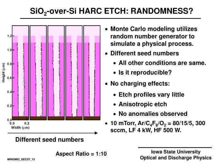 PPT - PLASMA ETCHING OF EXTREMELY HIGH ASPECT RATIO FEATURES: TWISTING ...