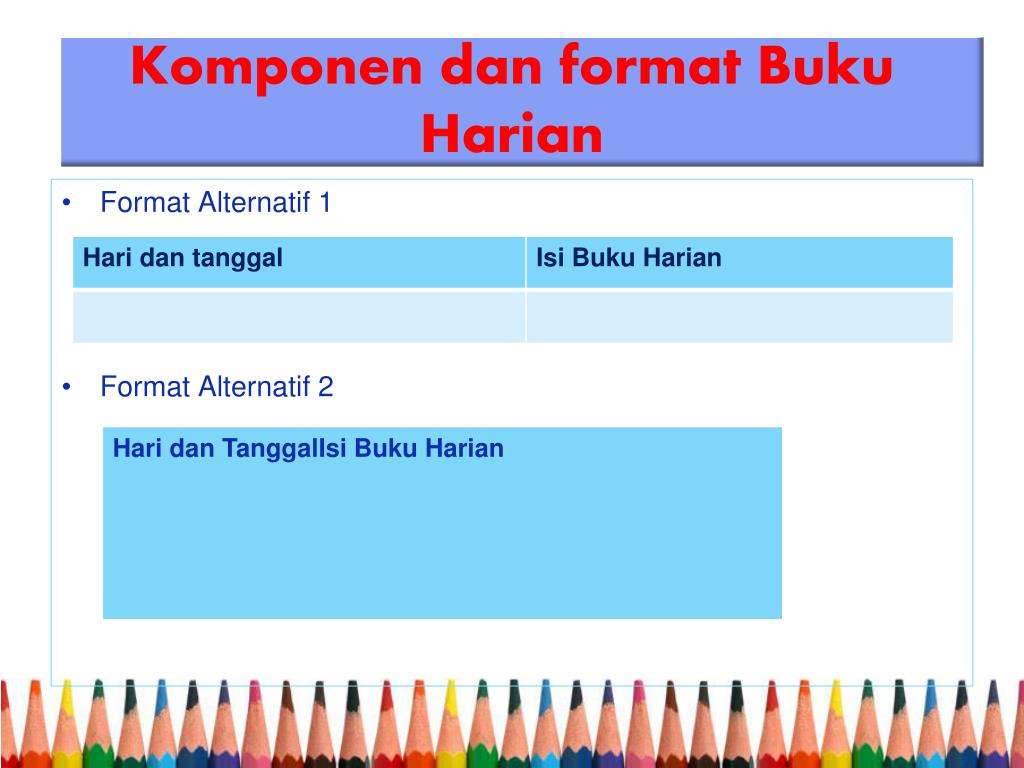 PPT - Buku Harian Oleh : Nina Kartini PowerPoint Presentation, free ...