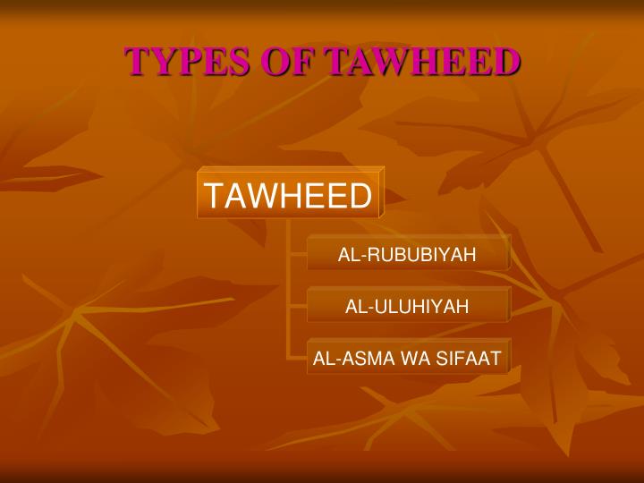 PPT - TAWHEED PowerPoint Presentation - ID:3562396