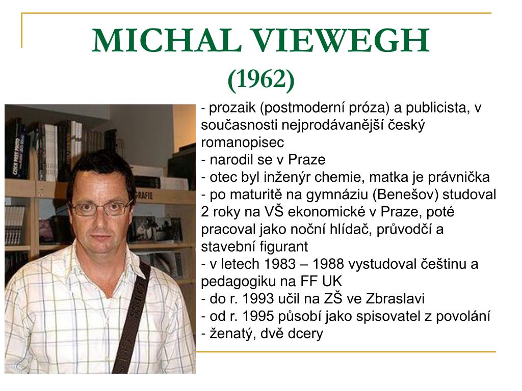 PPT - ČESKÁ LITERATURA PO ROCE 1989 PowerPoint Presentation, free ...
