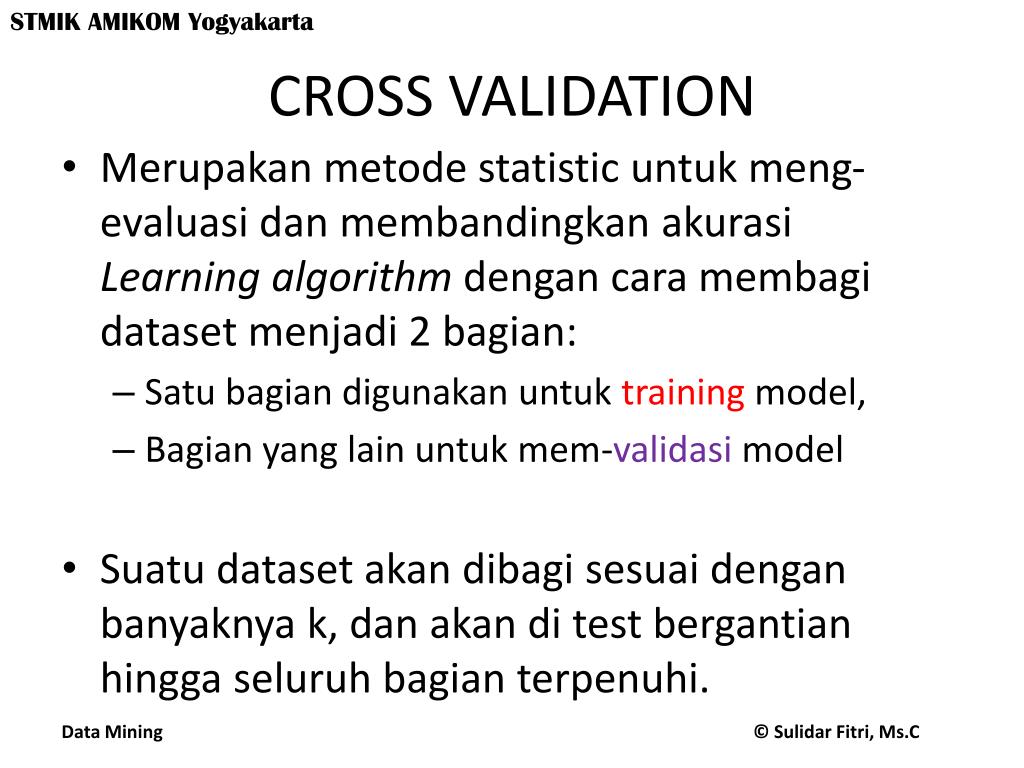 PPT - Chapter 11 k- Fold Cross Validation PowerPoint Presentation, free ... PPT - Chapter 11 k- Fold Cross Validation PowerPoint Presentation, free ...