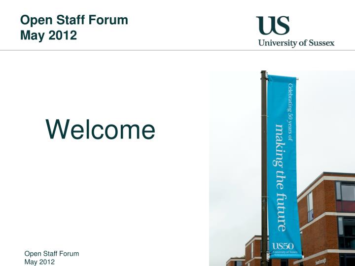 PPT - Open Staff Forum May 2012 PowerPoint Presentation, free download ...