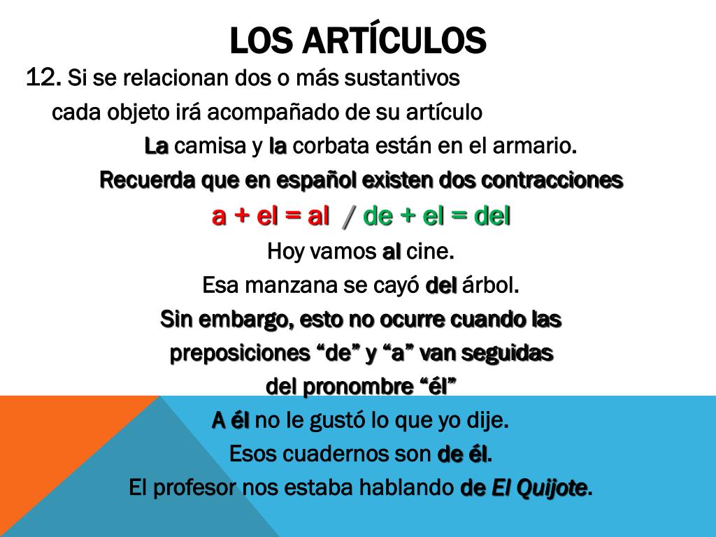PPT - Los sustantivos y los artículos PowerPoint Presentation, free ...