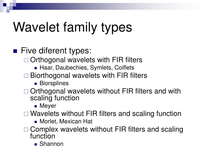 PPT - Wavelets: theory and applications PowerPoint Presentation - ID ...
