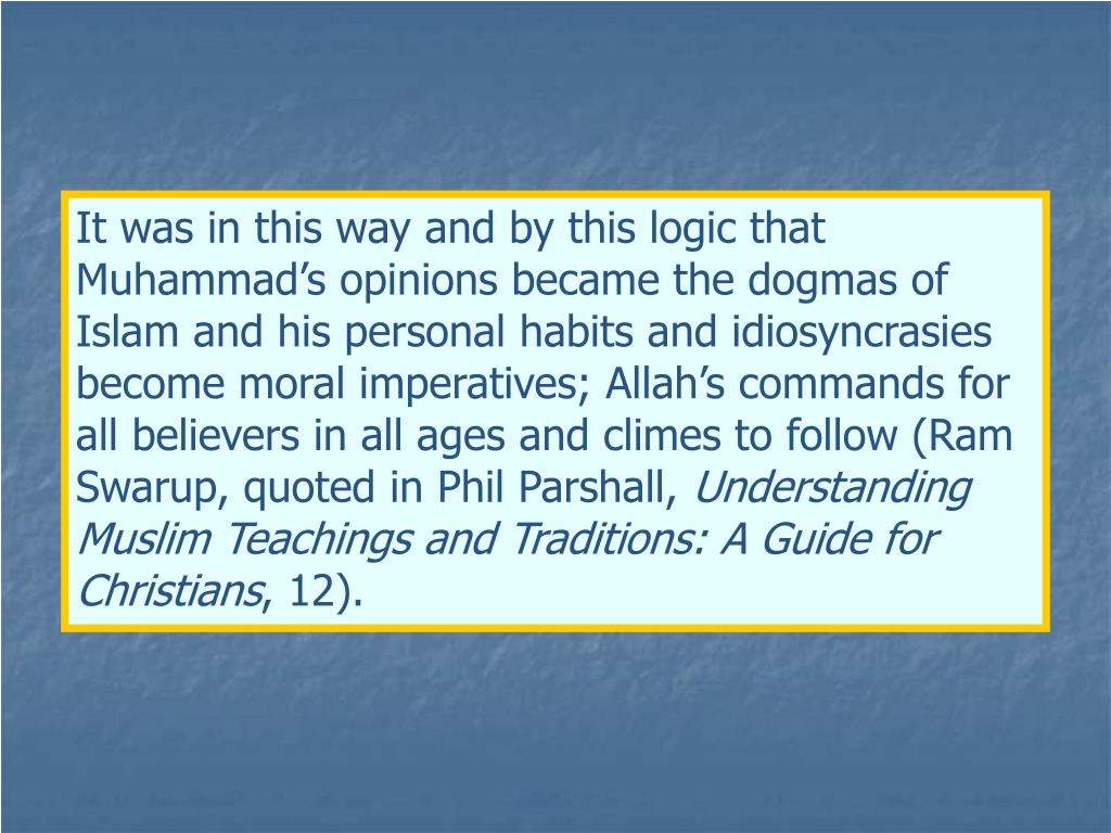 PPT - Q’uran, Hadith, Folk Islam, Leaders, Law PowerPoint Presentation ...