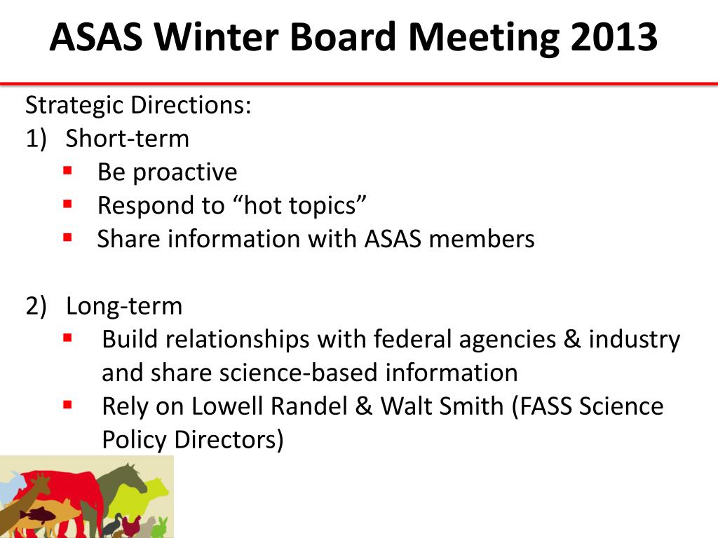 PPT - ASAS Public Policy Committee ASAS Board Meeting Deb Hamernik ...