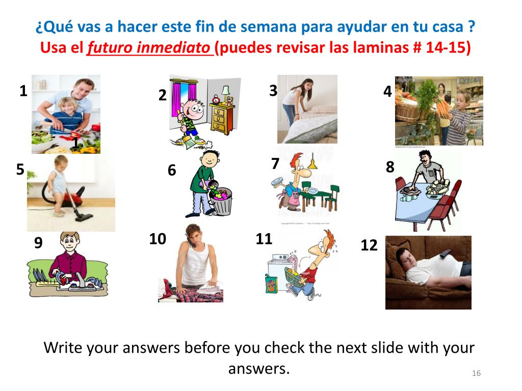 PPT - ¿Qué haces con tu familia en tu casa? PowerPoint Presentation ...