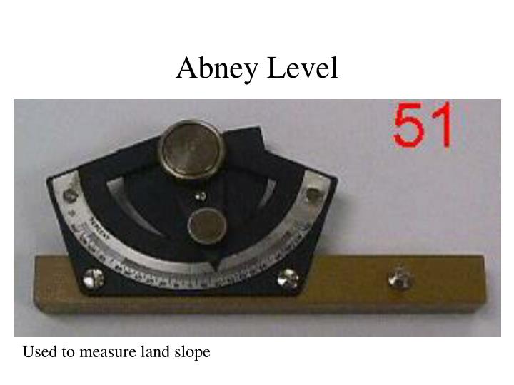 PPT - Abney Level PowerPoint Presentation, free download - ID:3565850