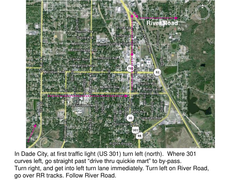 PPT - To get to Green Swamp West take I-275 north and then I-75 north ...