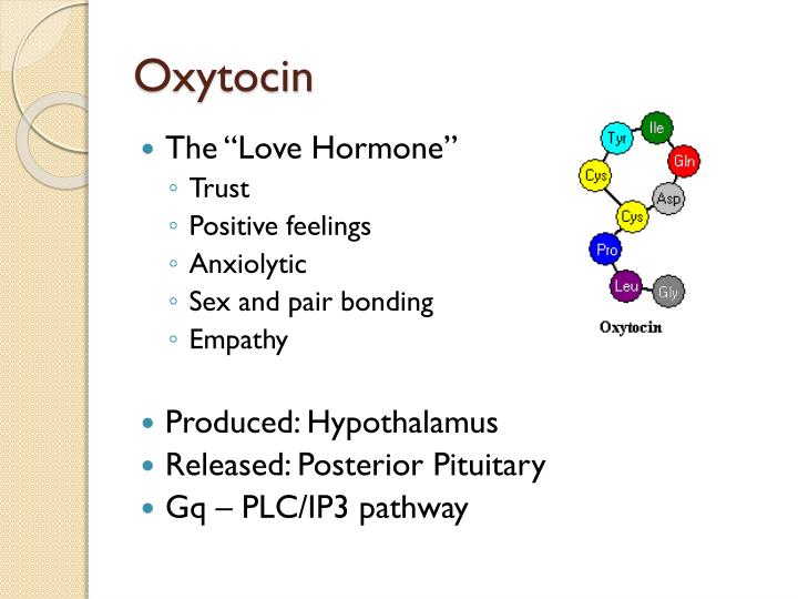 Tanihorko Sex And Oxytocin