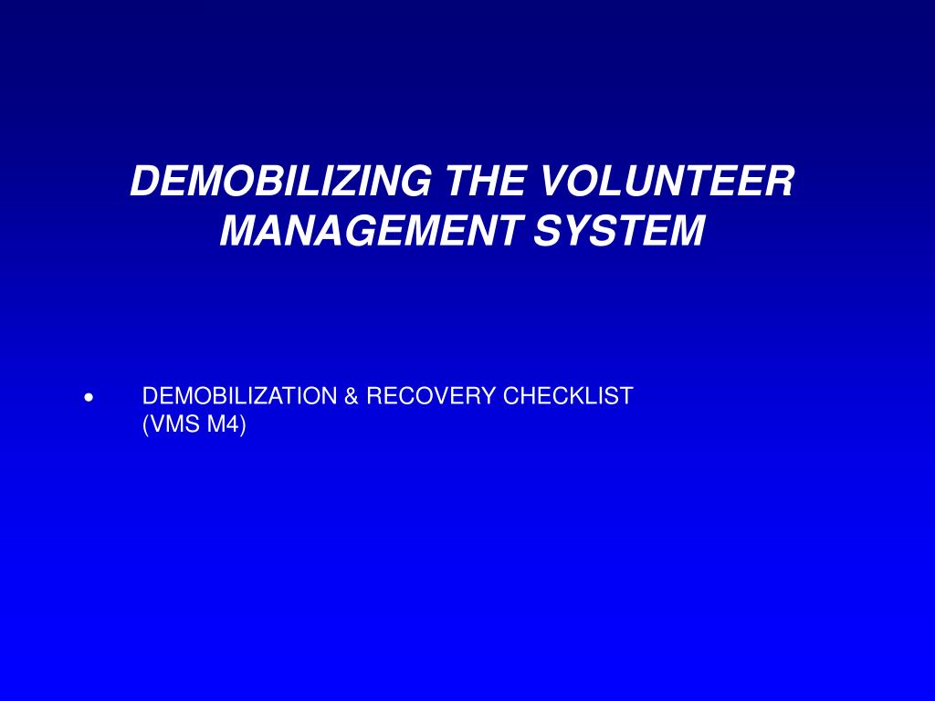 PPT - Arlington County Public Health Volunteer Management System ...