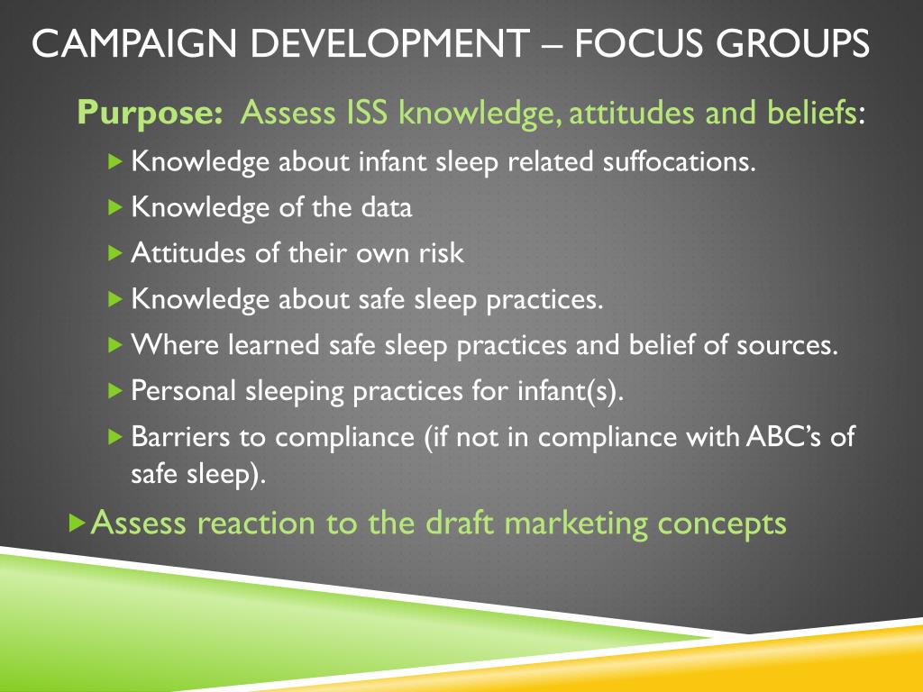 PPT - Ohio department of Health – Infant safe sleep Campaign PowerPoint ...