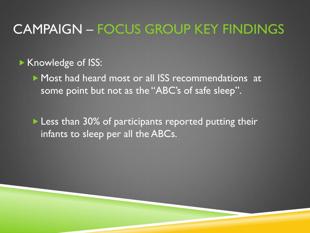PPT - Ohio department of Health – Infant safe sleep Campaign PowerPoint ...