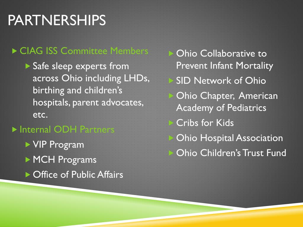 PPT - Ohio department of Health – Infant safe sleep Campaign PowerPoint ...