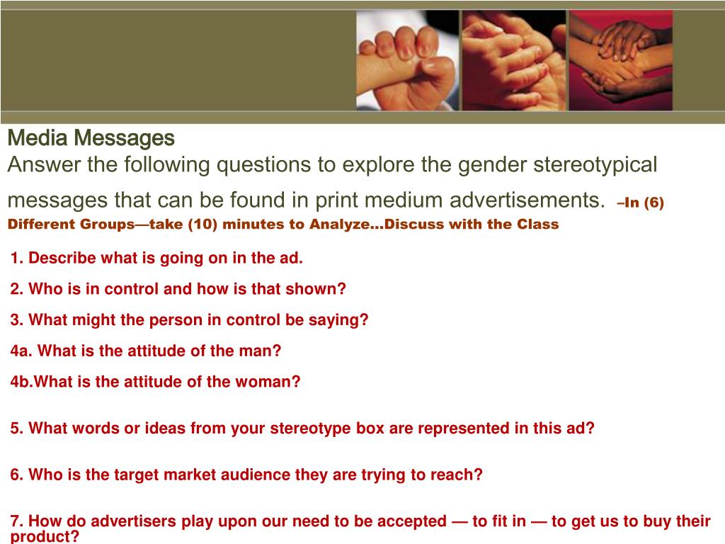 PPT - GENDER ROLES HOW MEN & WOMEN ARE DIFFERENT PowerPoint ...