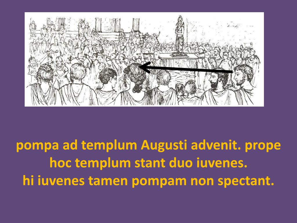 PPT - hic vir est Aristo. Aristo est amicus Barbilli. in villā ...