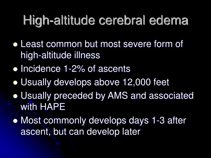 PPT - High-Altitude Medicine PowerPoint Presentation - ID:3568528