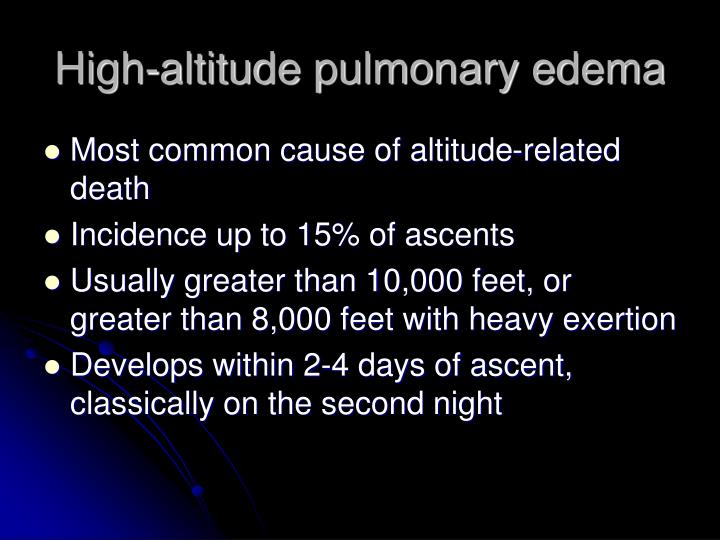 PPT - High-Altitude Medicine PowerPoint Presentation - ID:3568528