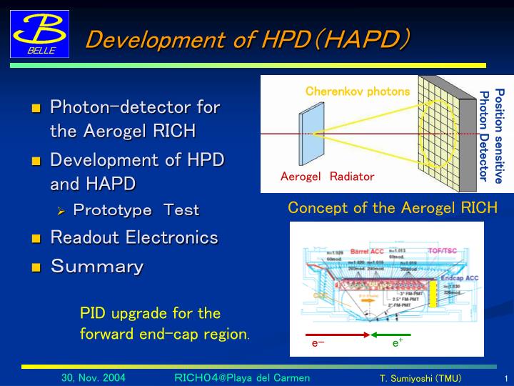 PPT - Development of HPD （HAPD） PowerPoint Presentation, free download ...