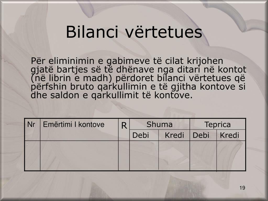 PPT - Bilanci i sukses it Pasqyra e ndryshimit të kapitalit Pasqyra e ...