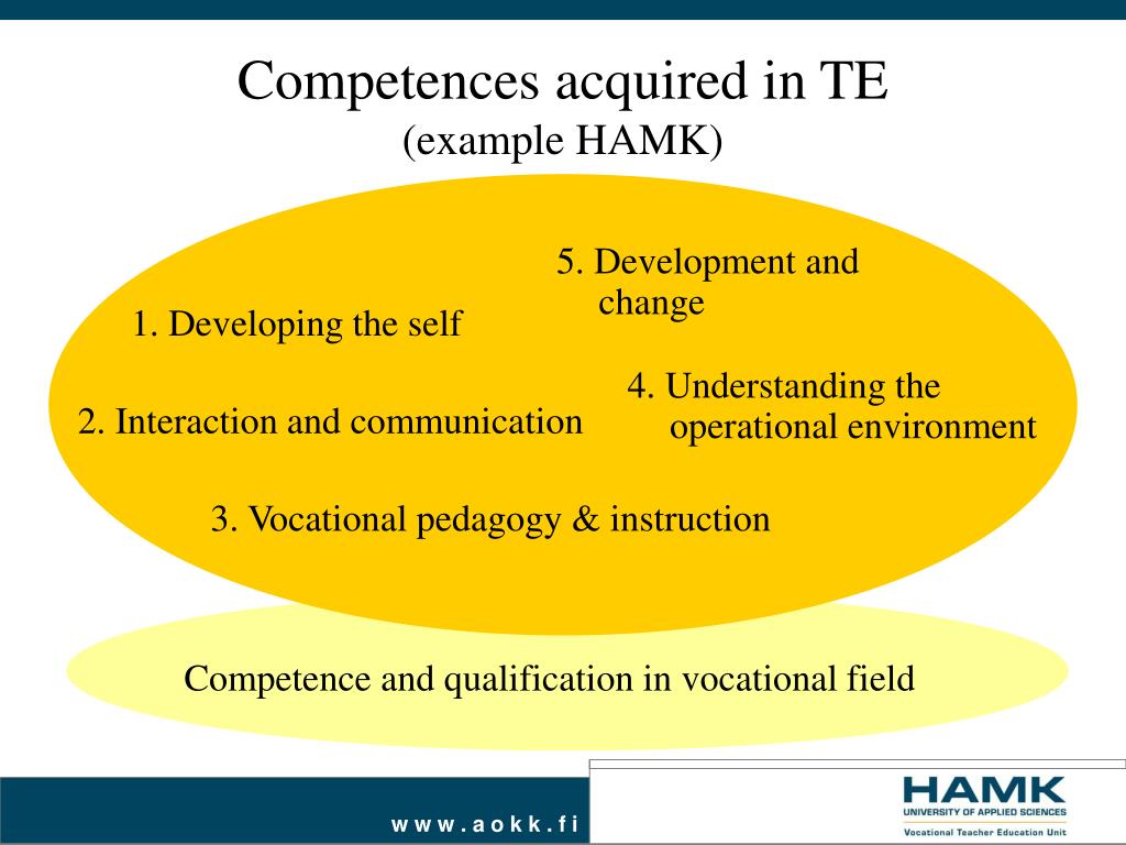 PPT - Developing systems for vocational teacher qualification ...