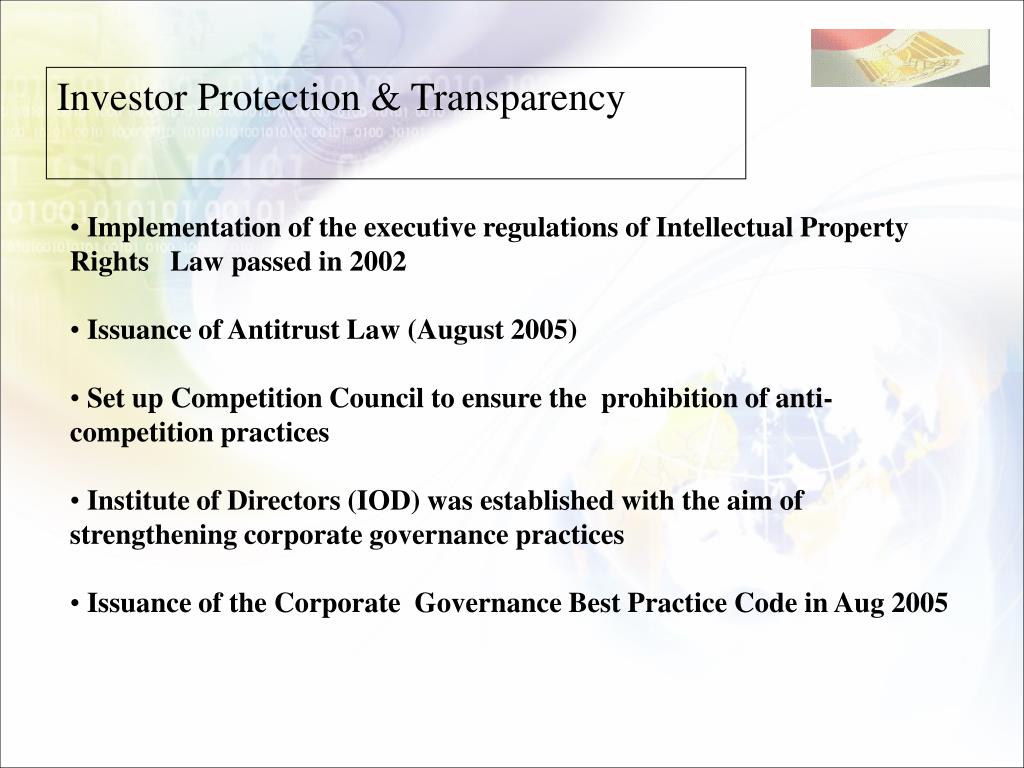 PPT - Egypt Open for Business By Dr. Hany Barakat Ministry of Trade ...