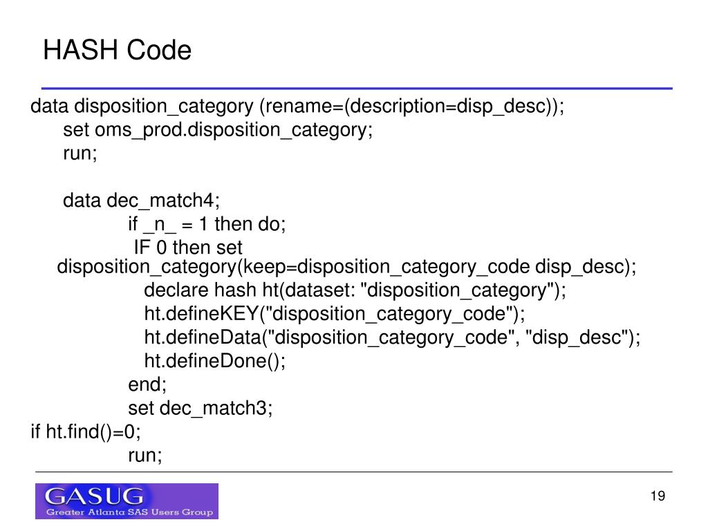 PPT - SAS Hash Object: My New Best Friend PowerPoint Presentation, free ... PPT - SAS Hash Object: My New Best Friend PowerPoint Presentation, free ...