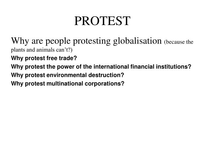 PPT - PROTEST PowerPoint Presentation, free download - ID:3569515