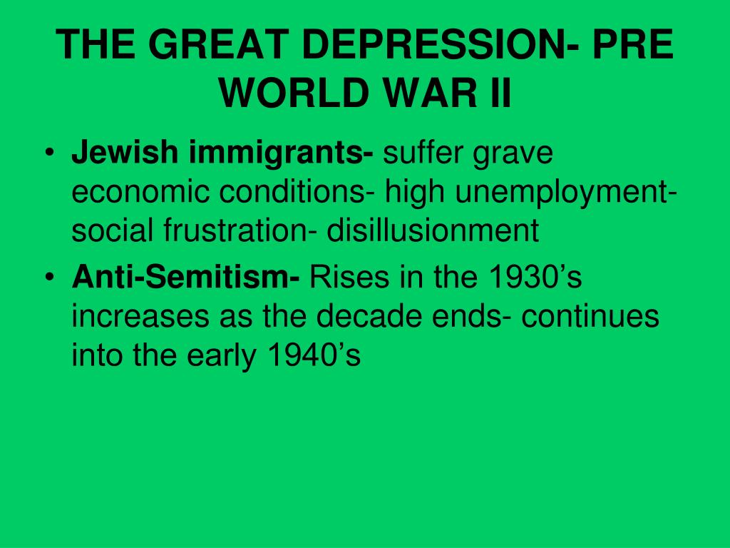 PPT - HISTORY OF IMMIGRATION OF AMERICAN JEWS TO THE UNITED STATES ...
