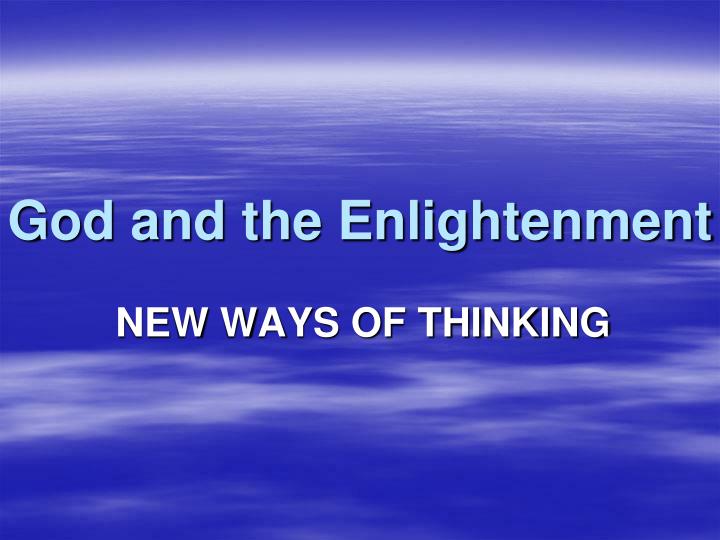 PPT - God and the Enlightenment PowerPoint Presentation, free download ...