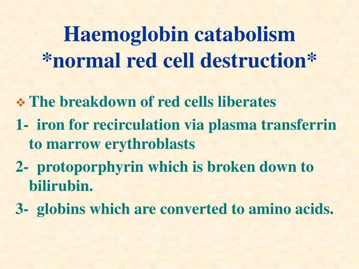 PPT - Blood Biochemistry PowerPoint Presentation - ID:3570049