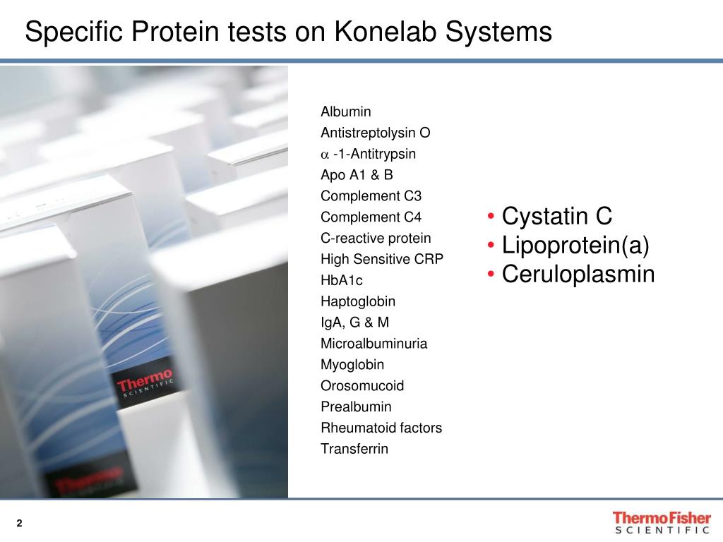 PPT - Cystatin C, Lipoprotein(a) and Ceruloplasmin in the Thermo ...
