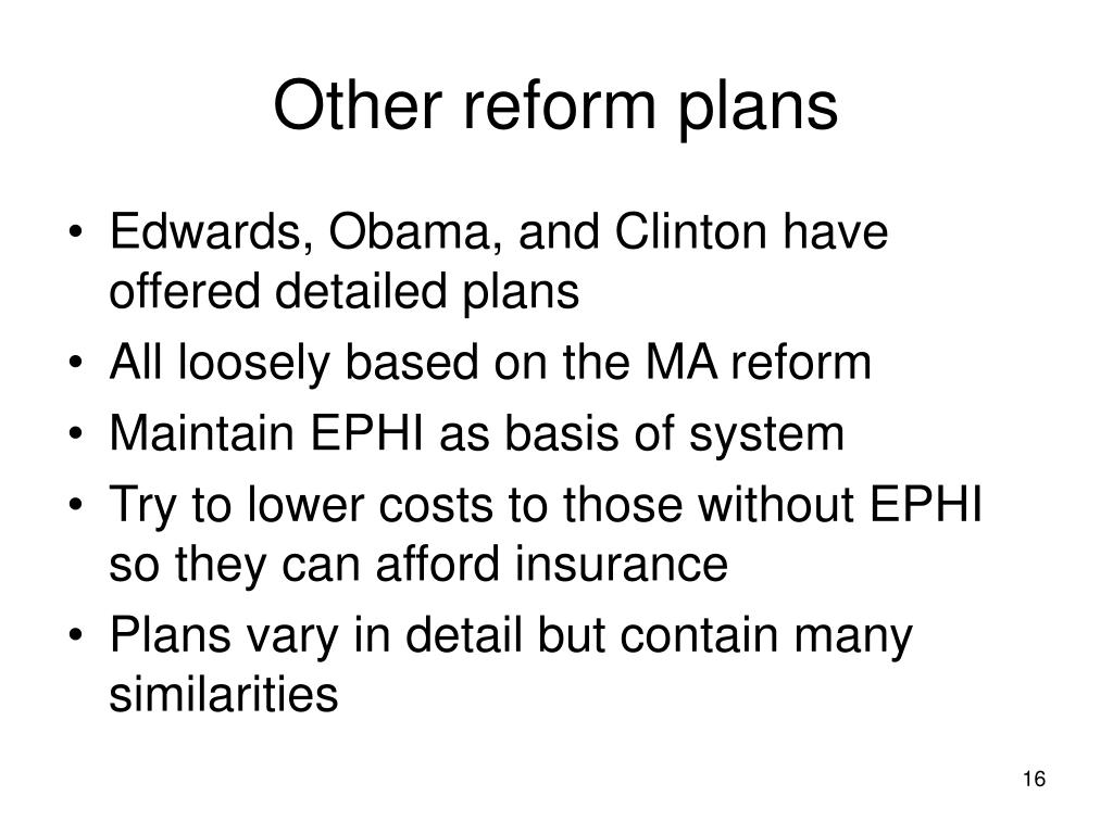 PPT - Employer Mandates and Health Insurance Reform: An Overview of ...