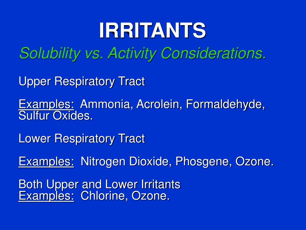 PPT - INDUSTRIAL HYGIENE - GASES, VAPORS, AND SOLVENTS PowerPoint ...