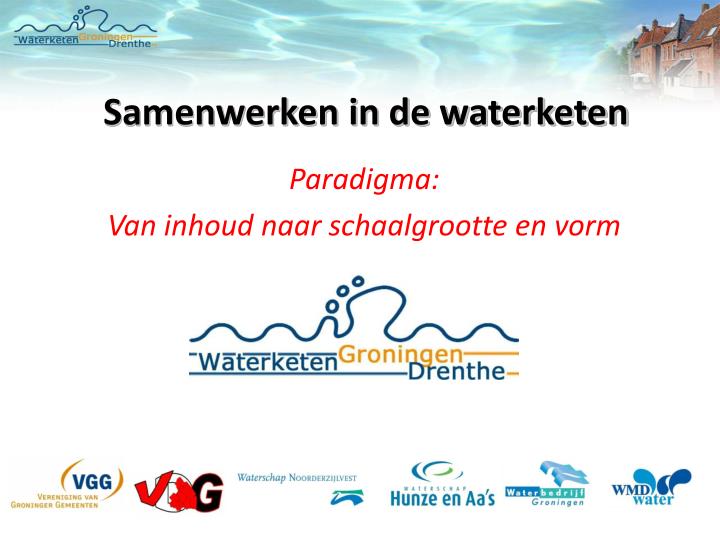 PPT - Samenwerken in de waterketen PowerPoint Presentation, free ...