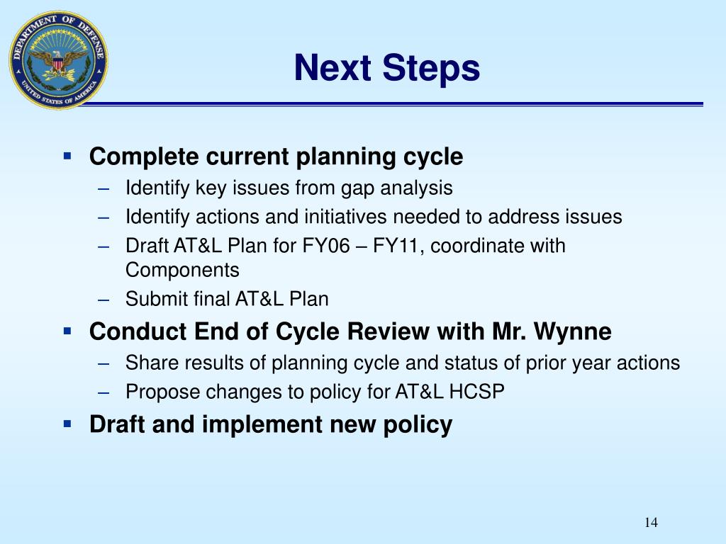 PPT - Human Capital Strategic Planning for the DoD AT&L Workforce April ...