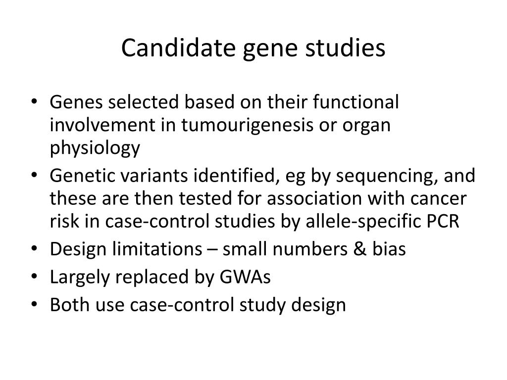 PPT - Candidate gene studies CHECK2, ATM, PRIP1, PALB2 Genome Wide ...