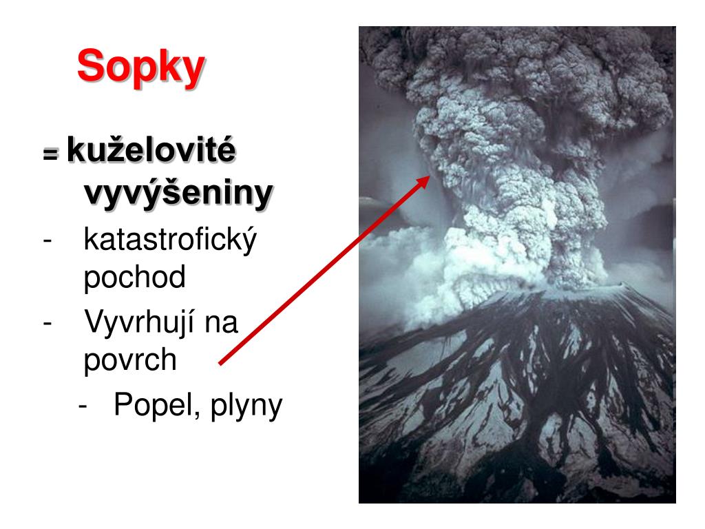 PPT - Předmět : Zeměpis Ročník : 6. Téma : Sopky Autor : Mgr. Eva ...